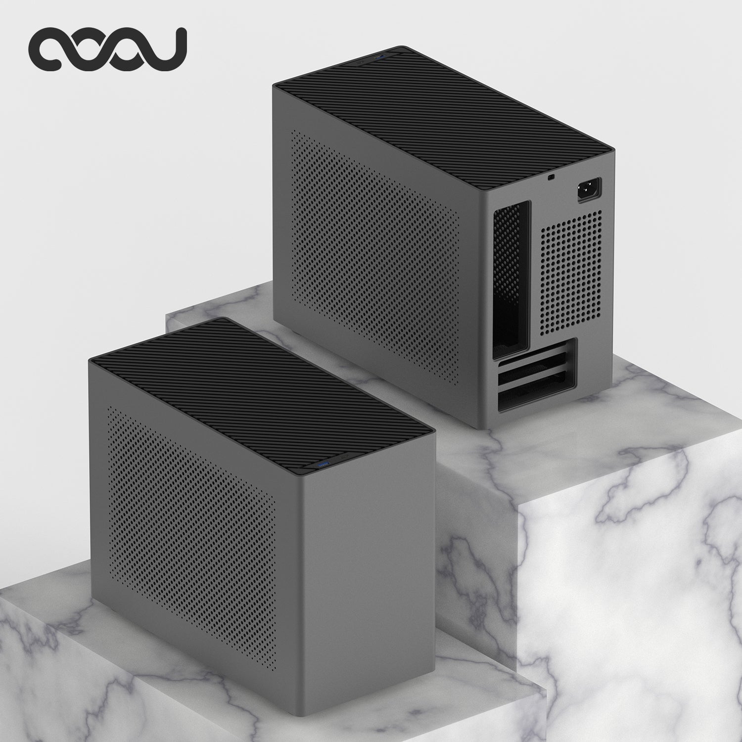 COOJ Design Z13 14.6L one-piece aluminum housing itx case